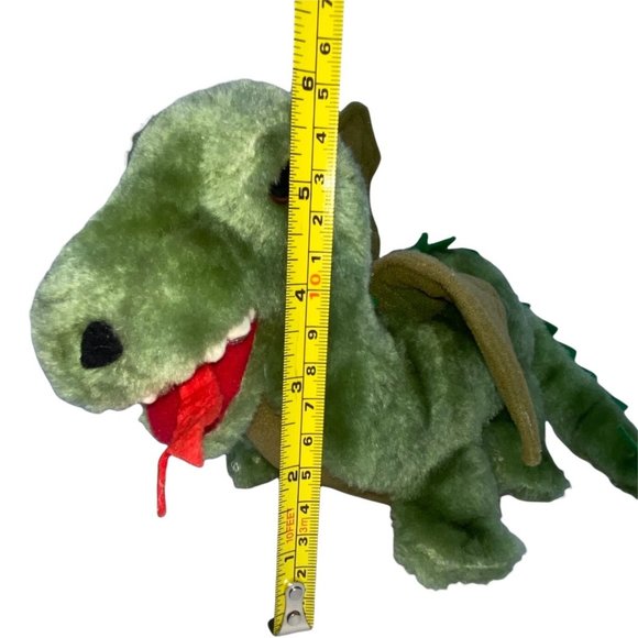 R Dakin | Toys | Vintage Dragon 98 R Dakin Stuffed Green Plush Toy ...